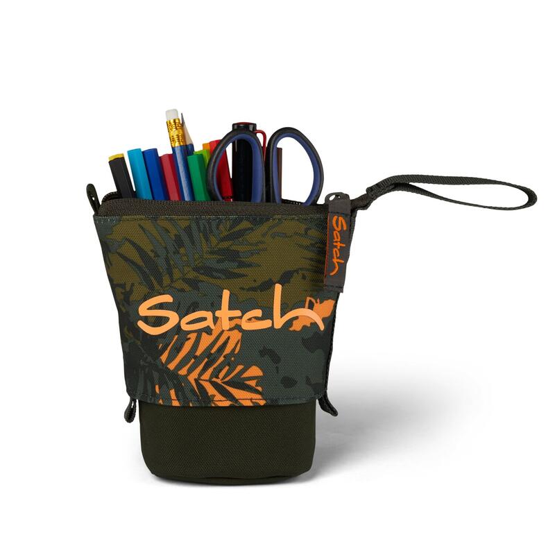 satch PENCIL SLIDER, Jurassic Jungle, Schlampermäppchen, Schlamperbox ...