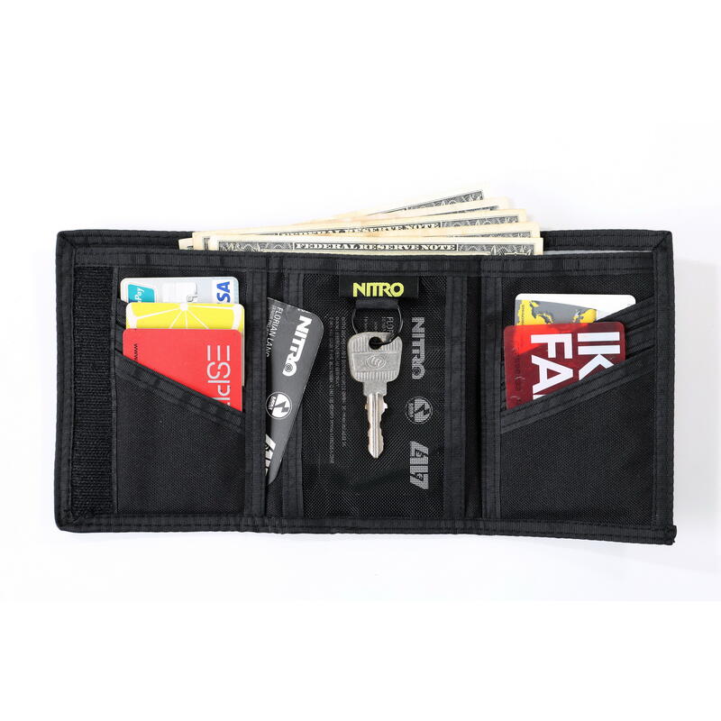 Nitro Wallet Tough Black, Geldbeutel günstig online bestellen