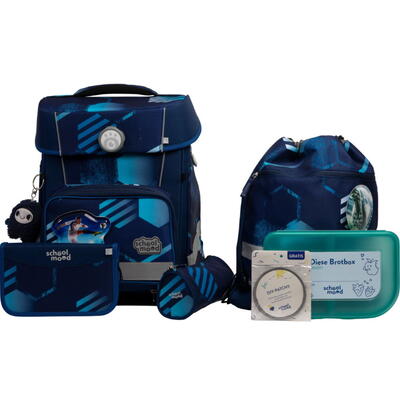 School Mood Champion Maxx Pro Schulranzen-Set 7-tlg. Jonas (Fußball ...